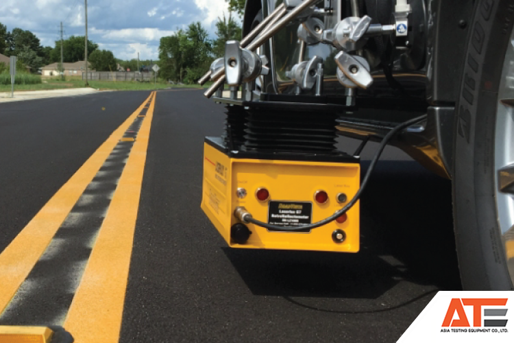 เครื่องมือตรวจวัดค่าความฝืดของผิวจราจรแบบต่อเนื่อง Road Continuous ...