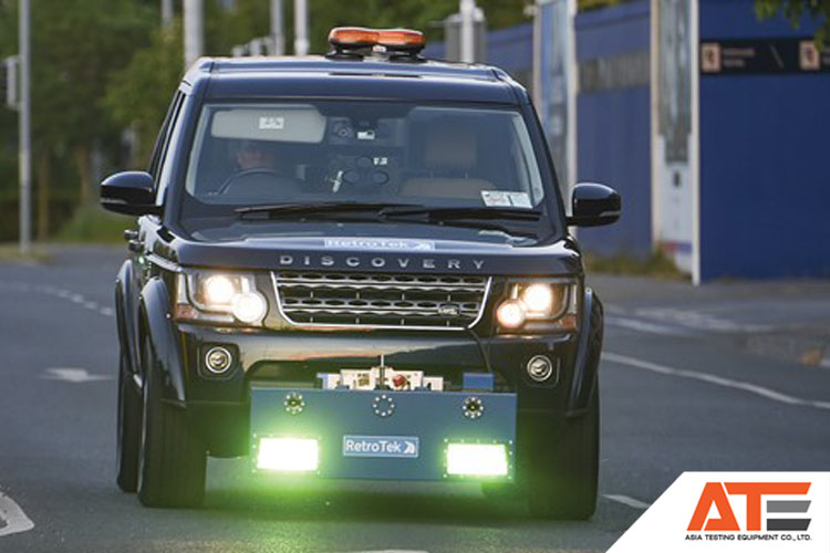 เครื่องมือวัดความเรียบของผิวทางชนิดรถเข็น (Walking Profiler) | Asia Testing